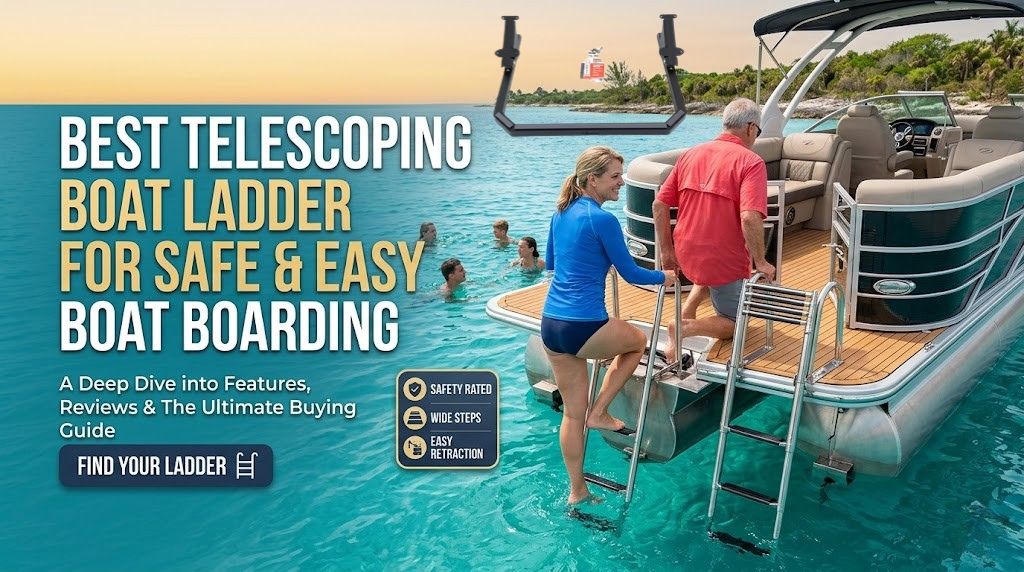 Best Telescoping Boat Ladder for Safe Boat Boarding – Uptice